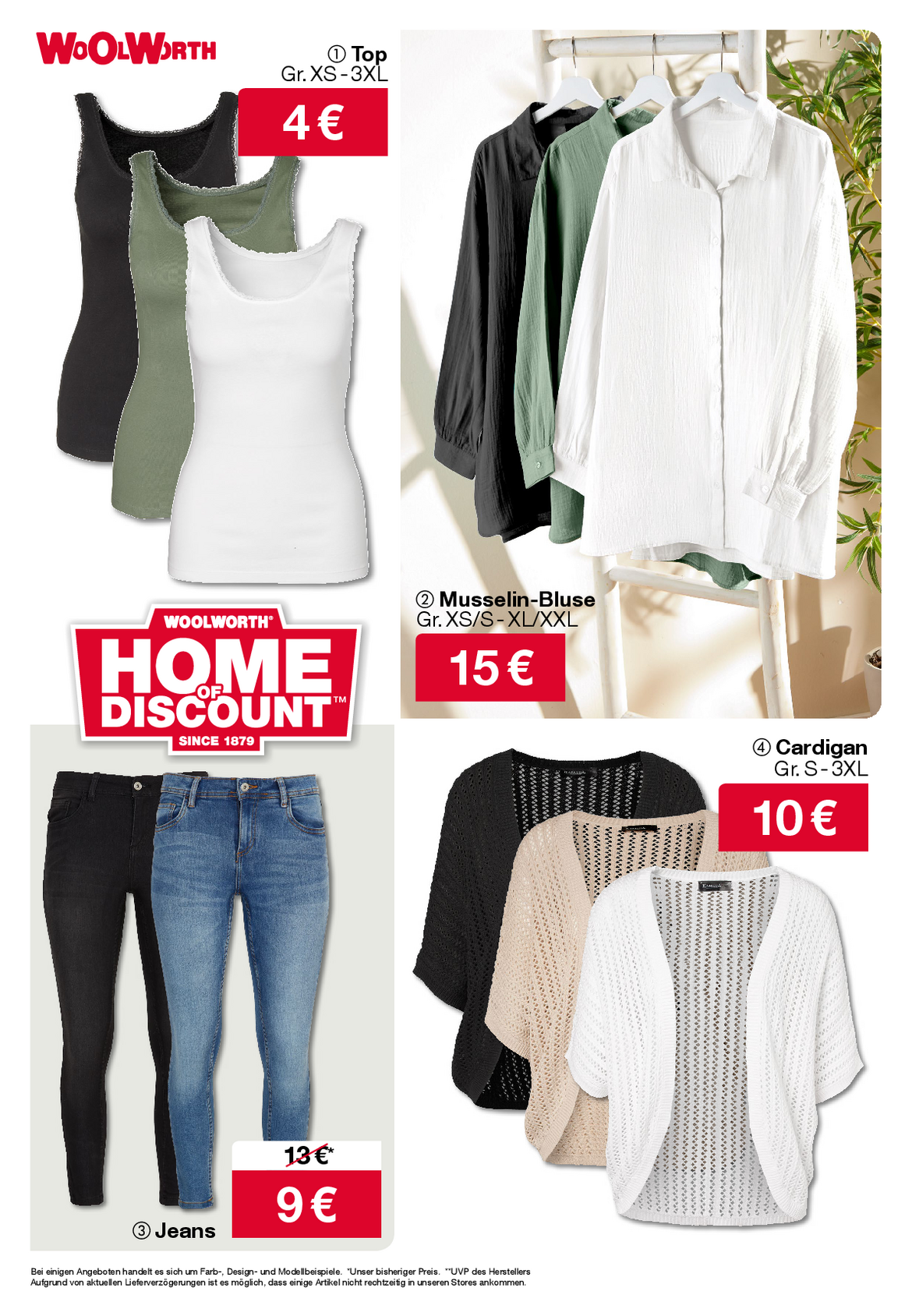 Woolworth – Entdecke aktuellste Woolworth Wochenprospekte