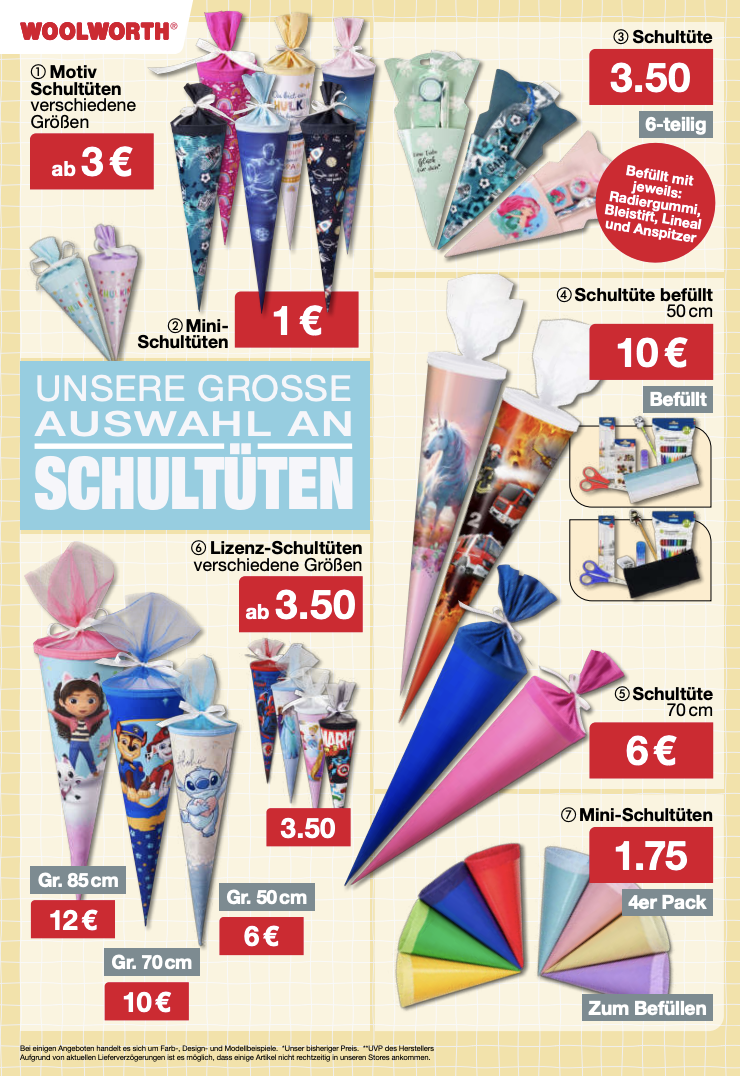 Woolworth – Entdecke aktuellste Woolworth Wochenprospekte